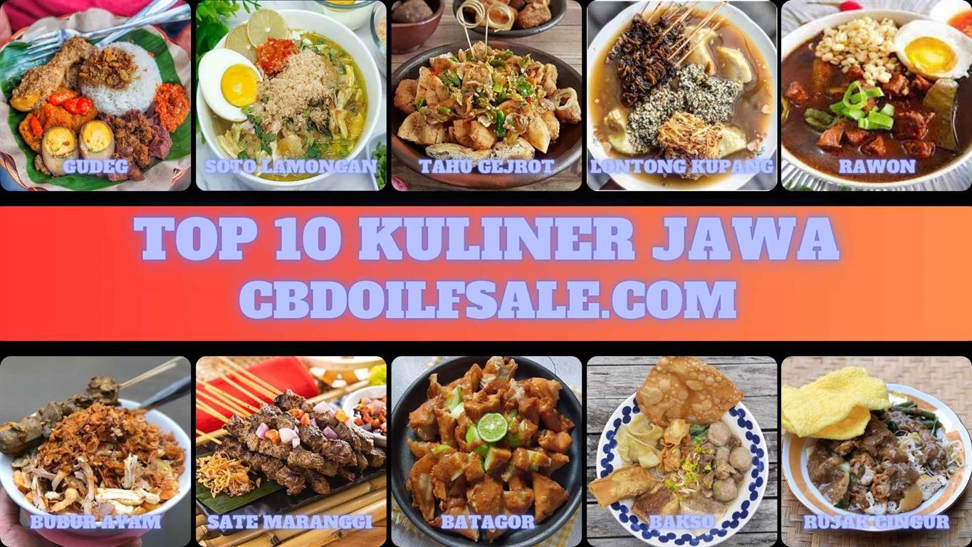 10 Kuliner Wajib Coba dengan khas Pulau Jawa - WE ARE HERE